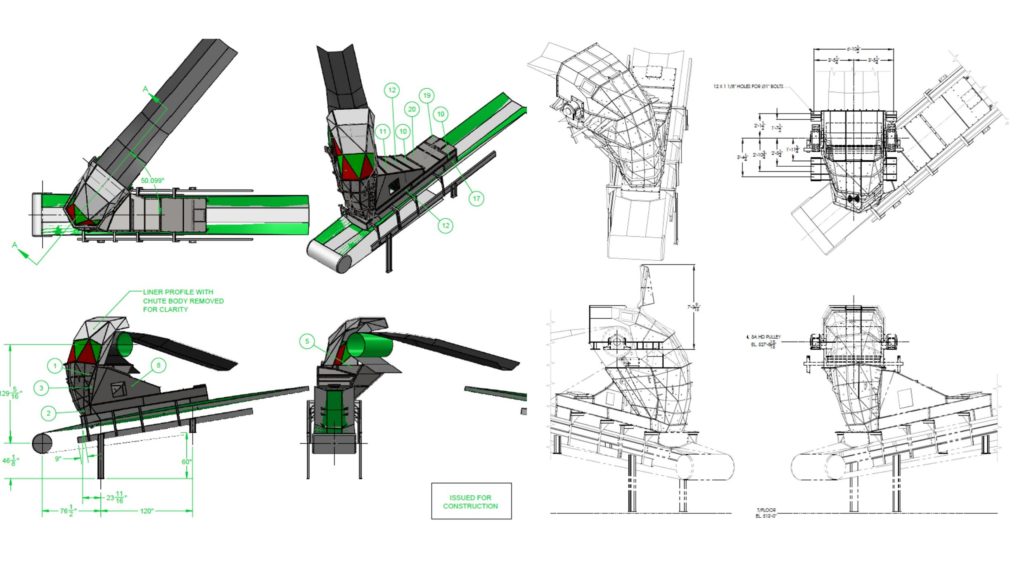 Engineered Flow Control Chute for Powerplant Coal Handling System - Stl ...